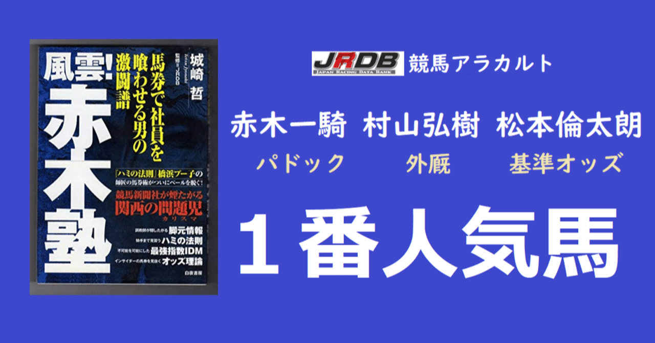 5/31（日）京都4R 1番人気馬｜JRDB 競馬アラカルト