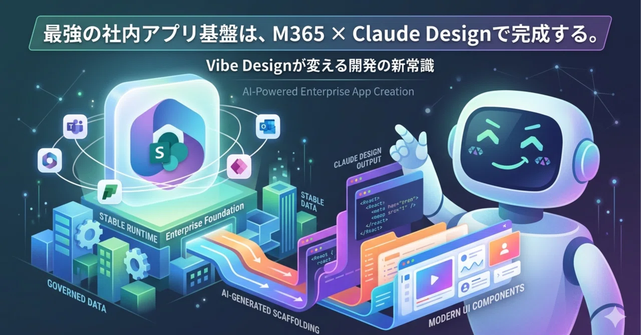M365 × Claude Designによる社内アプリ開発の変革方法｜ミスアライン