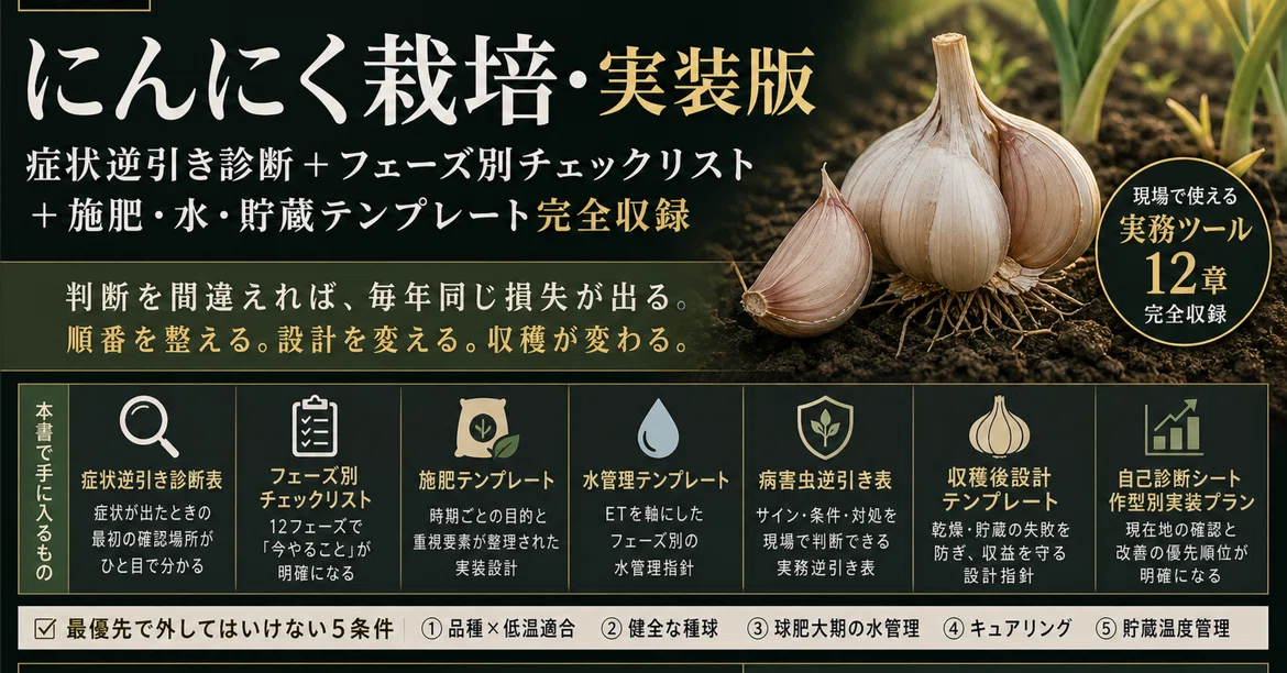 Garlic Cultivation Implementation Edition: Symptom-Based Diagnostic ...