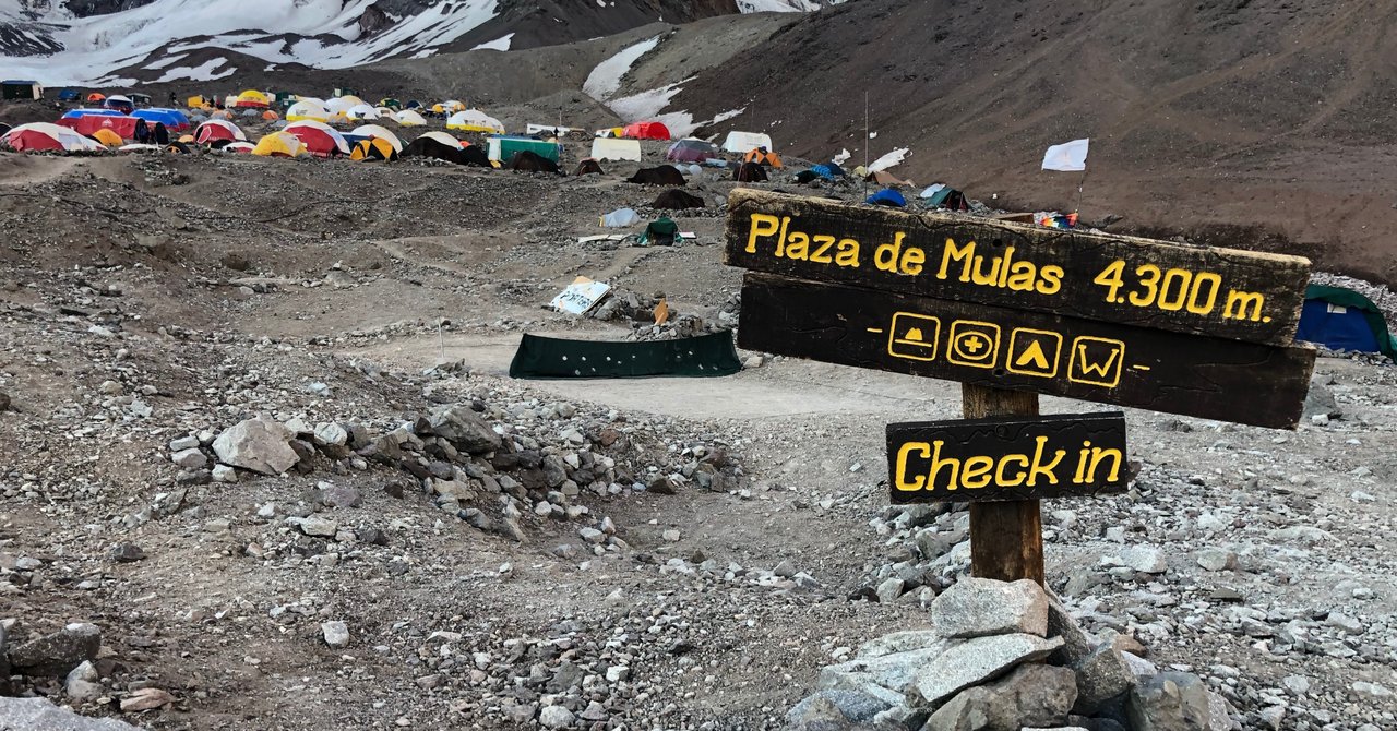 アコンカグア2日目：プラザ・デ・ムーラス｜yasu_lij