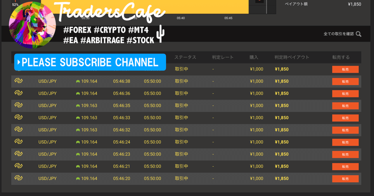 バイナリーオプション 勝率はいくら必要か？ 56.2%以上だと思う件｜FX-traderscafe｜note