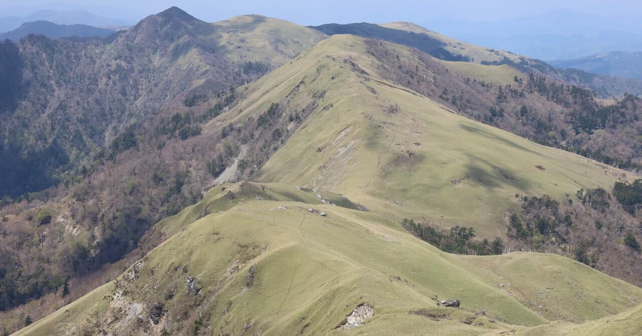 Rich Primeval Forests and Beautiful Ridges! I Climbed 'Miune', One of ...