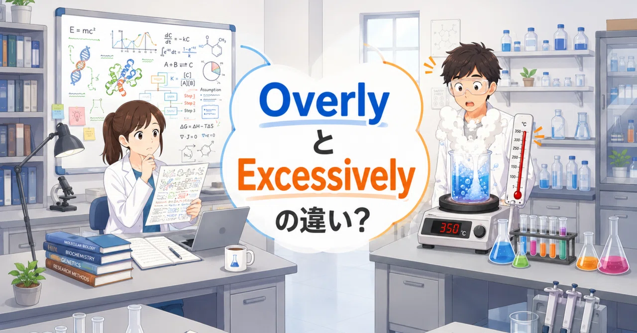 41 “Too much” だけでは足りない？Overly と Excessively の自然な使い分け｜Akimaru_EN
