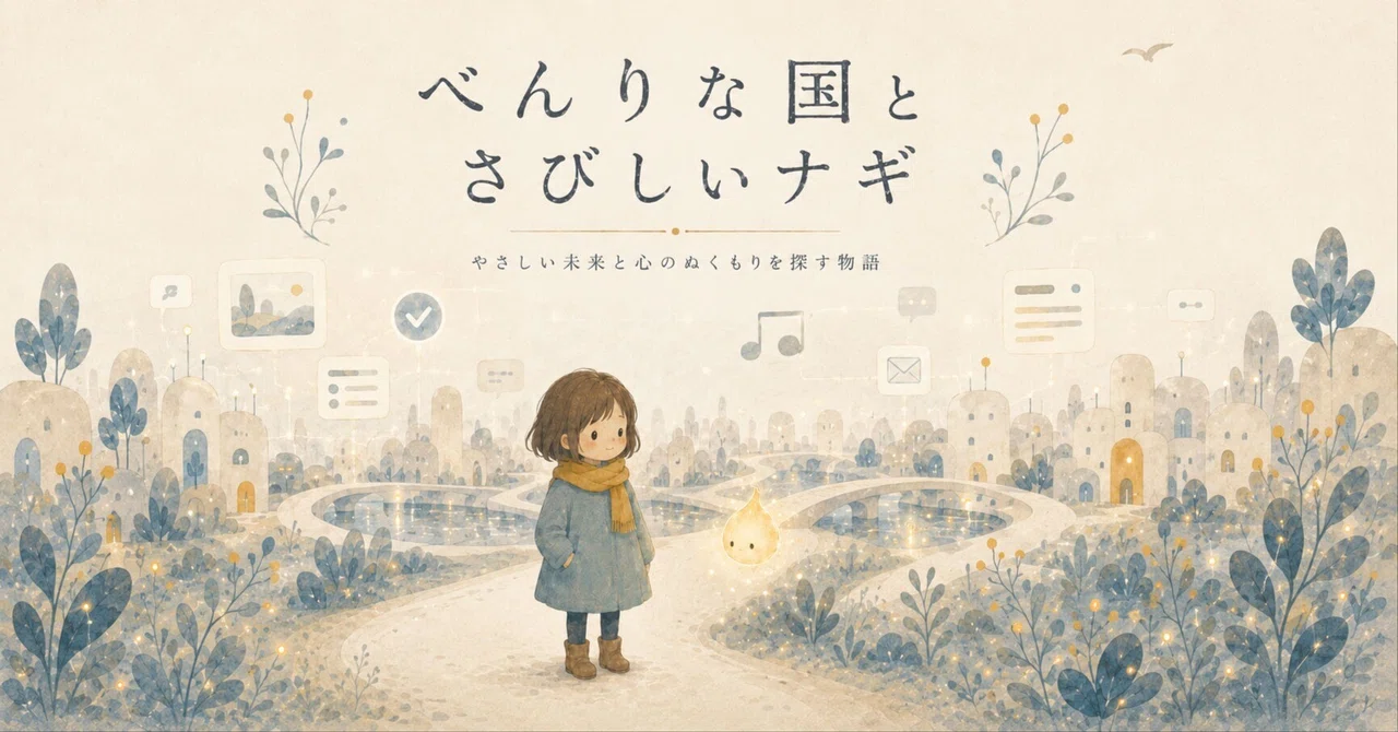 Animated AI Storybook: The Convenient Land and Lonely Nagi | Creative ...