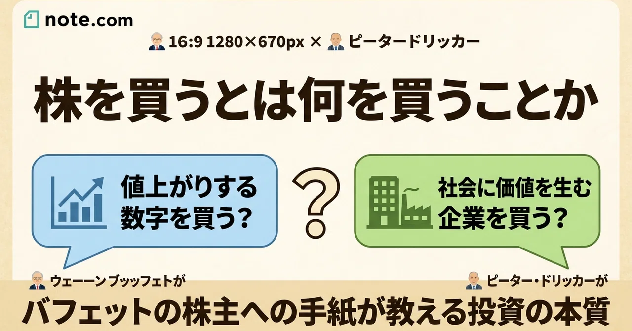 株を買うとはどういうことか——バフェットの株主への手紙が教える投資の本質｜海舟書屋