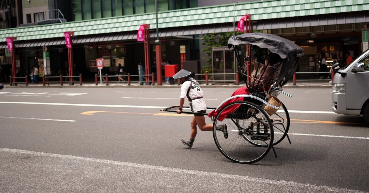 3行日記 Uberと人力車が走る町｜淡花野まつき