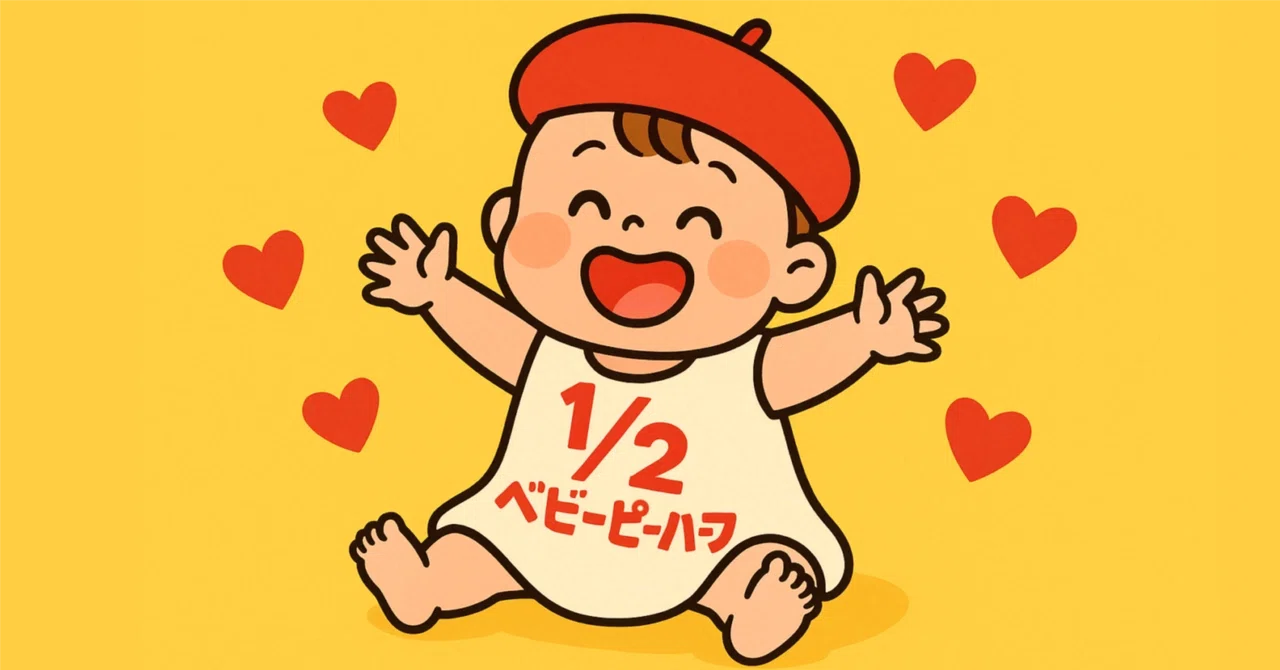 娘、生後6ヶ月。たまひよ写真館でハーフバースデーを撮影してきた日のこと｜YuTaka