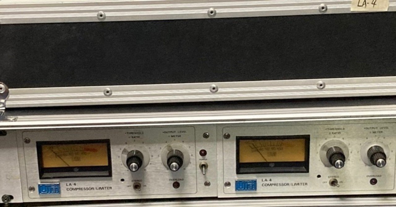 UREI LA4とはなんぞや｜Shinya's Studio