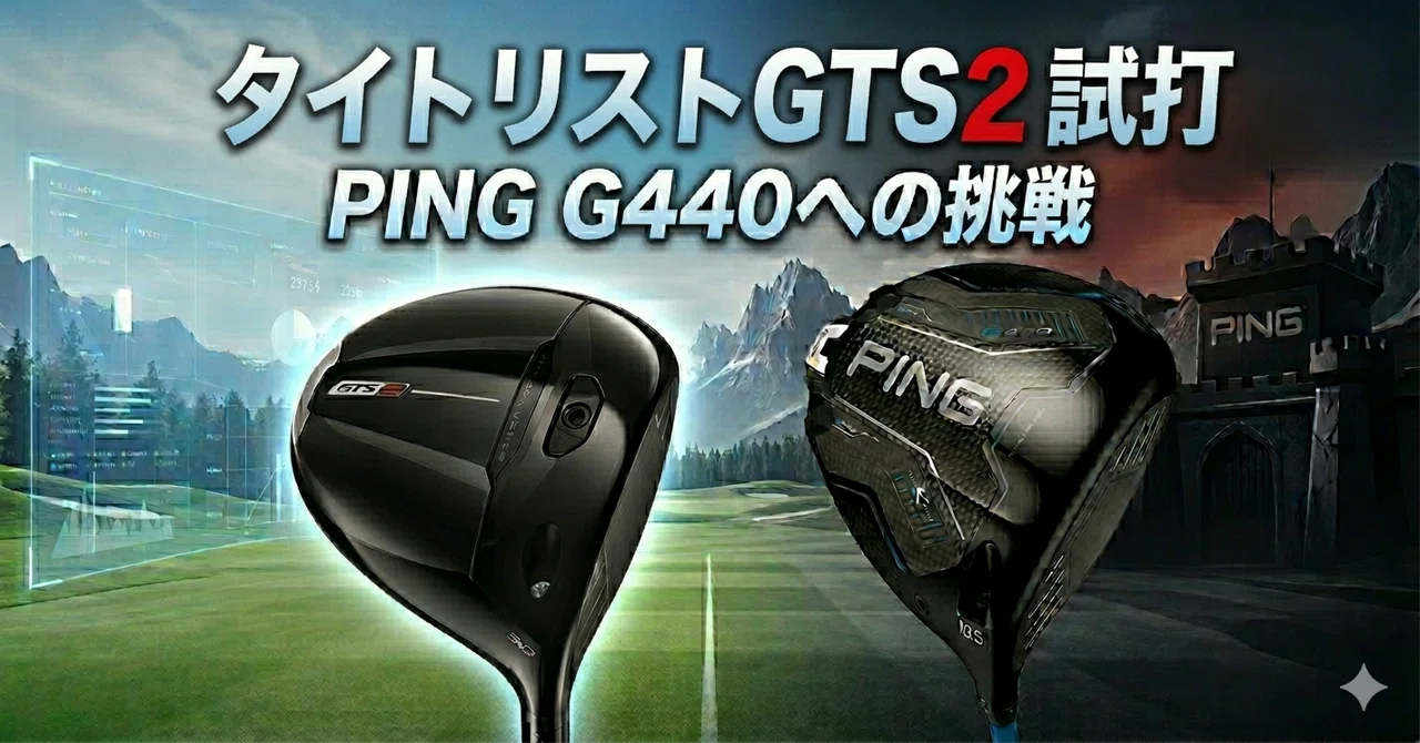 Titleist GTS2 Driver Test Drive｜Toshi88さん