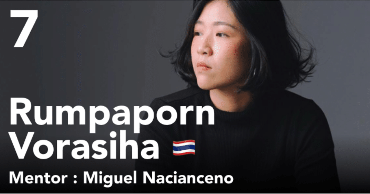 【ubisum by ubies】ファイナリストインタビュー：Rumpaporn Vorasiha（タイ）｜ubies ユビエス｜note