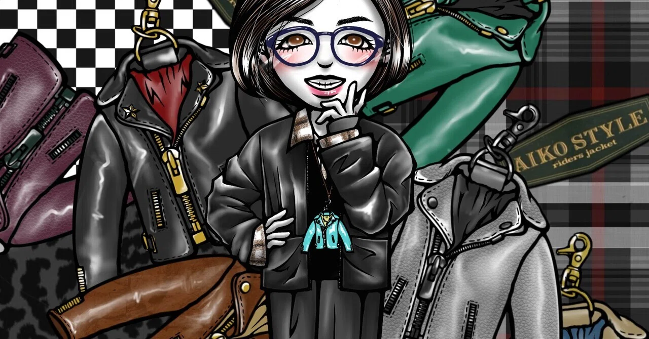 AIKO STYLEのライダースキーホルダー｜dolly