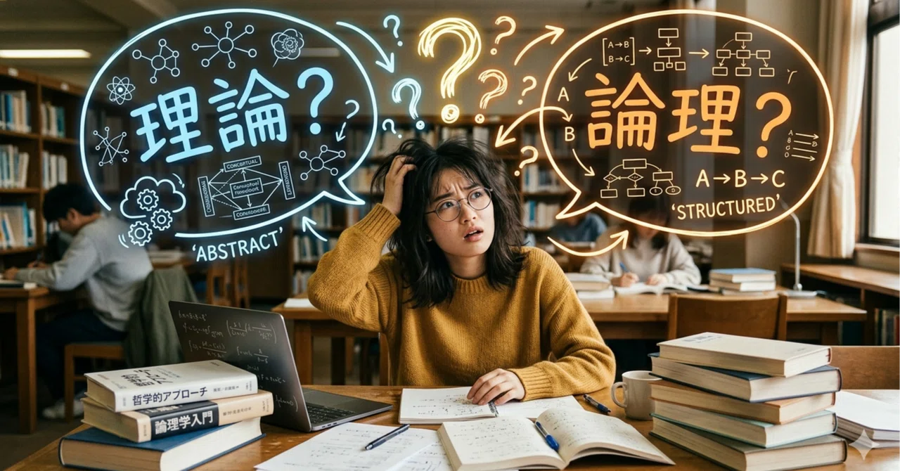 「理論」と「論理」の違い どっちがどっち？｜いのきゅー