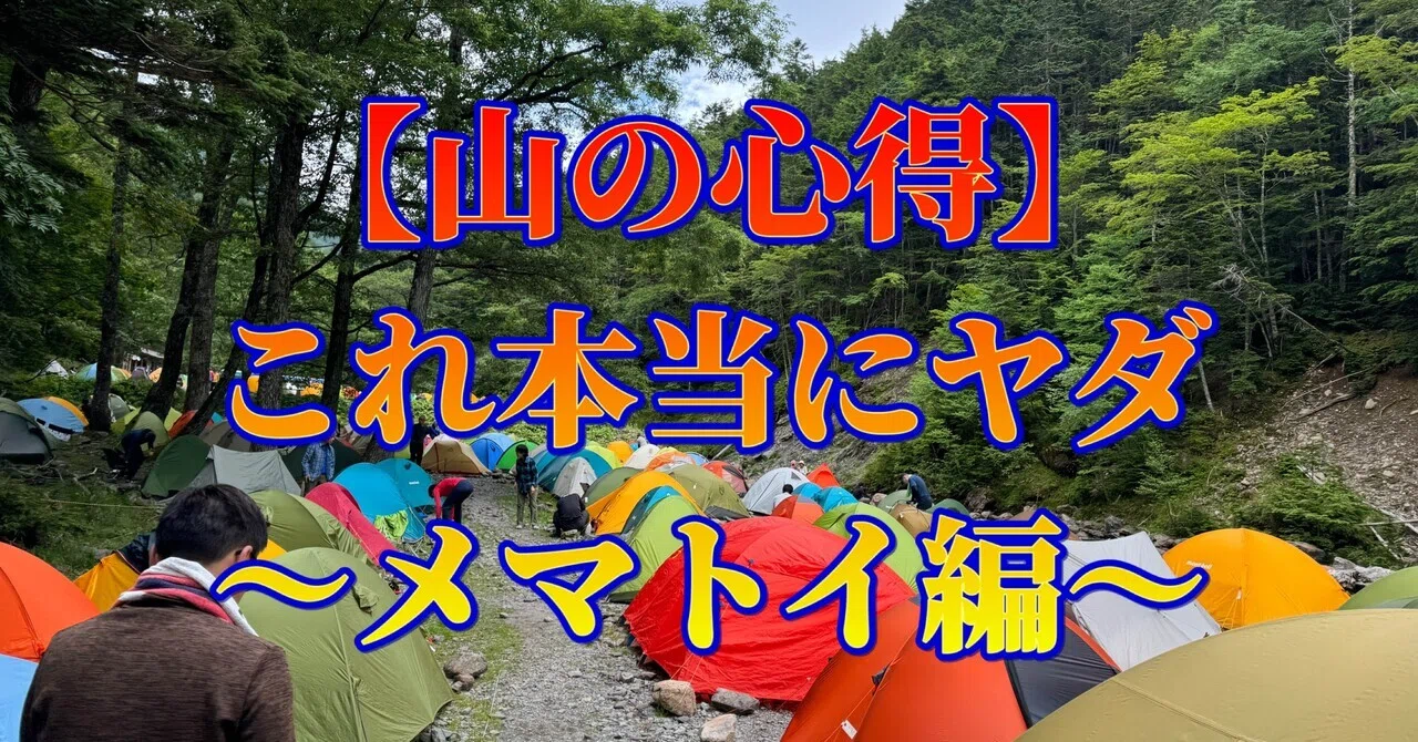 [Mountain Wisdom] ~Eye Gnat Edition~｜ミズ