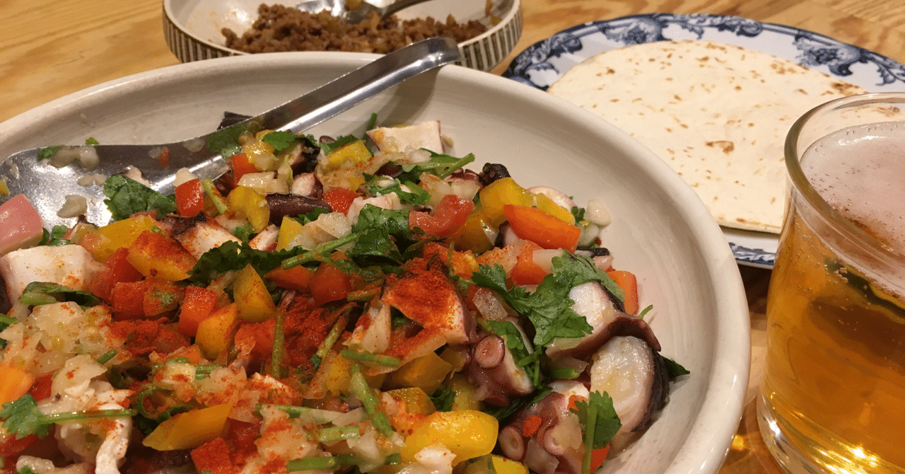 Taco de Tako (タコのタコス）｜Tact Hirose