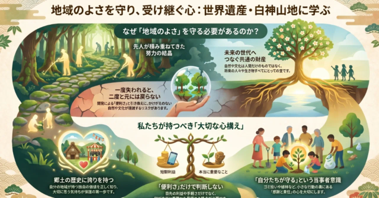 6th Grade Moral Education: World Heritage Site Shirakami-Sanchi Lesson ...
