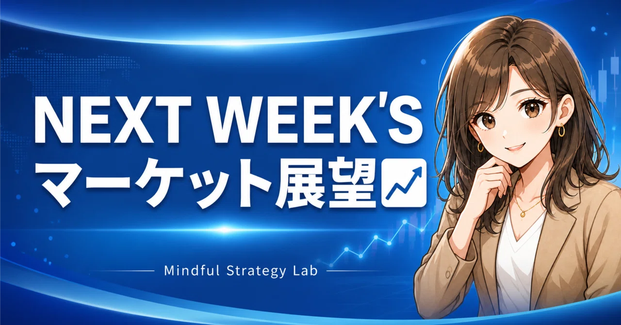 来週のマーケット展望｜Mindful Strategy Lab | 学びxキャリアxお金を整えるラボ💡