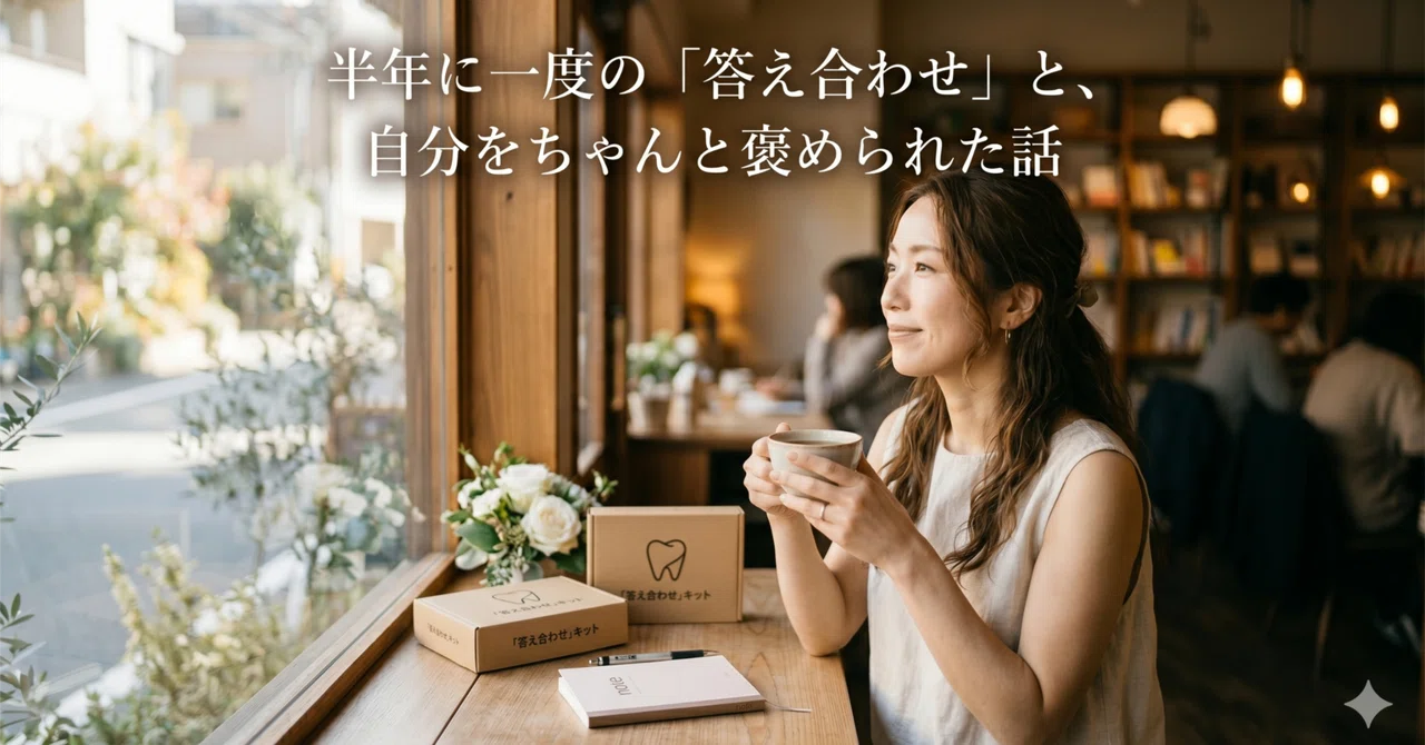 半年に一度の「答え合わせ」と、自分をちゃんと褒められた話｜物書き 五郎八まなみ(Iroha Manami) のいろいろ日記