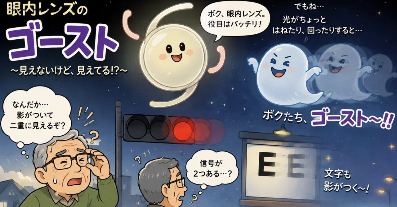 Intraocular Lens Ghosting｜eyework