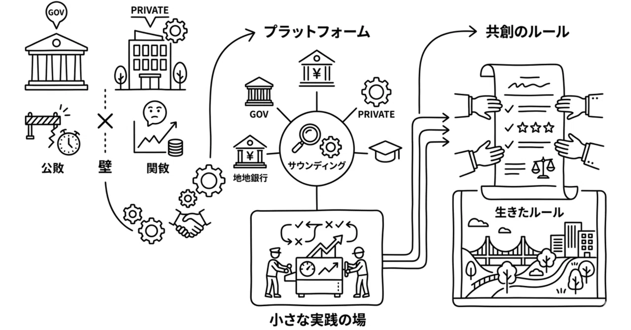 【公民連携のリアル】「あと一歩」を踏み出せない行政と民間が、地域の未来を変える「共創のルール」を作るまで｜ogi_45