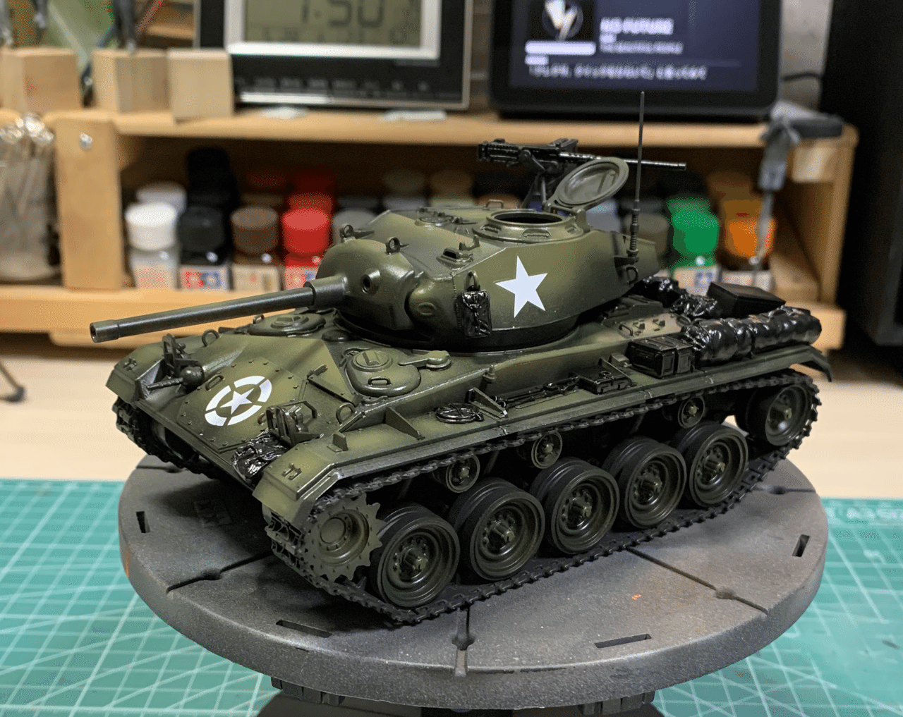 タミヤ M24チャーフィー 製作記|杉さん タミヤ M24チャーフィー 製作記|杉さん