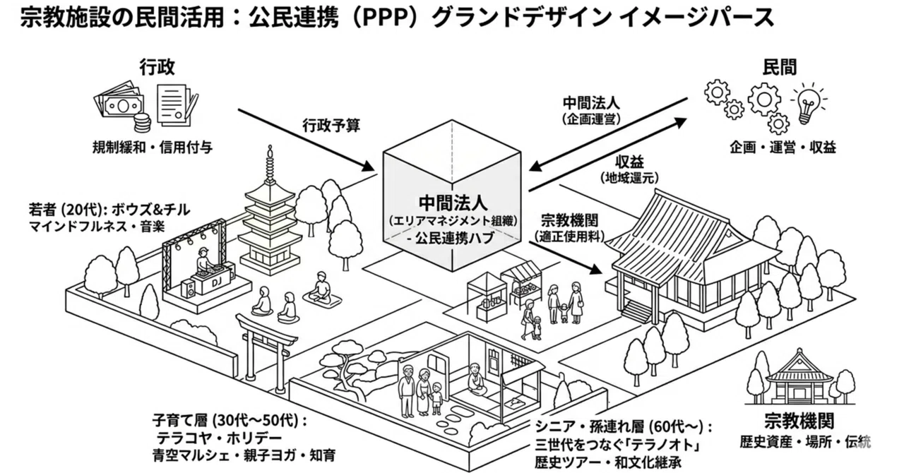 宗教施設の民間活用における公民連携（PPP）グランドデザイン｜ogi_45