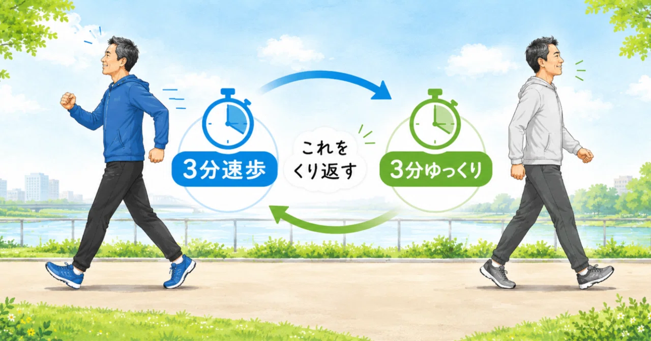 Interval Fast Walking｜HiroBow