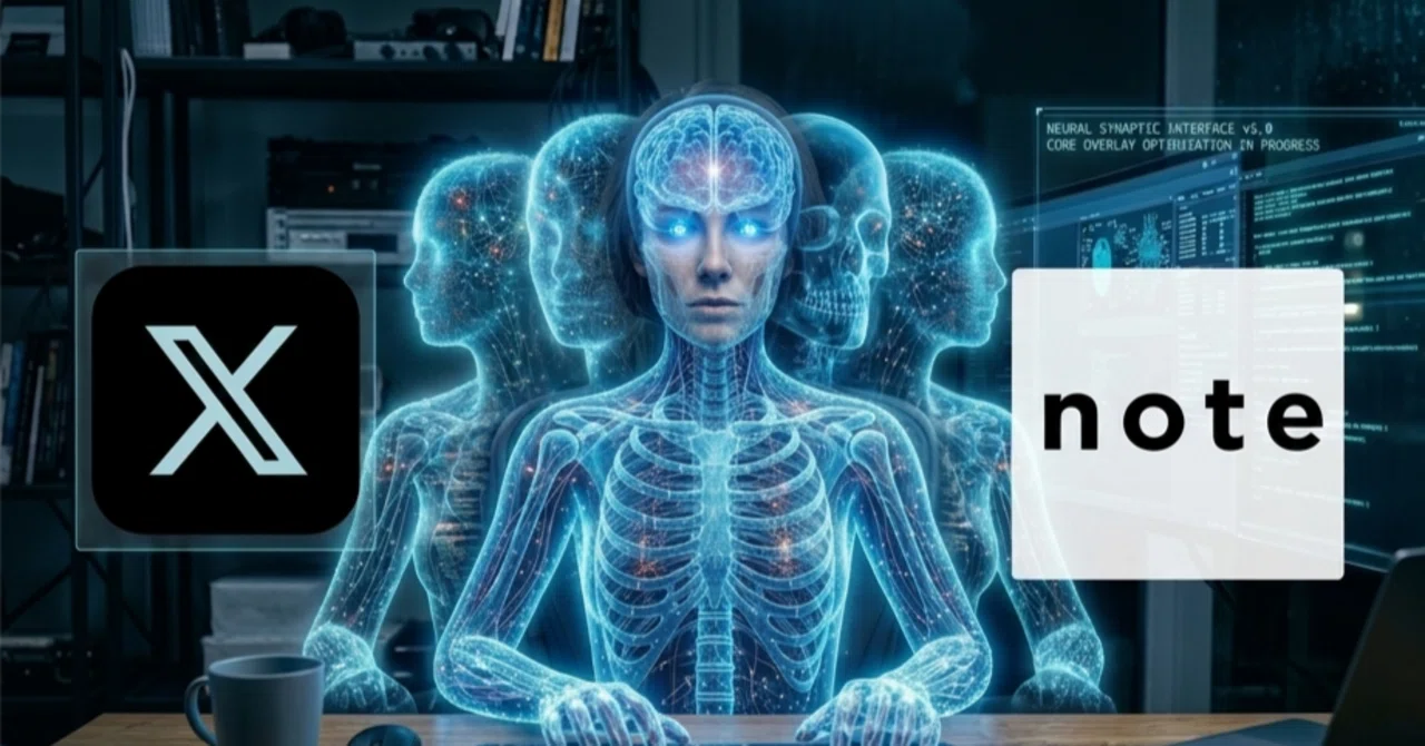 AIが隣にいるなら、次はXとnoteを動かせ。｜AI Lab