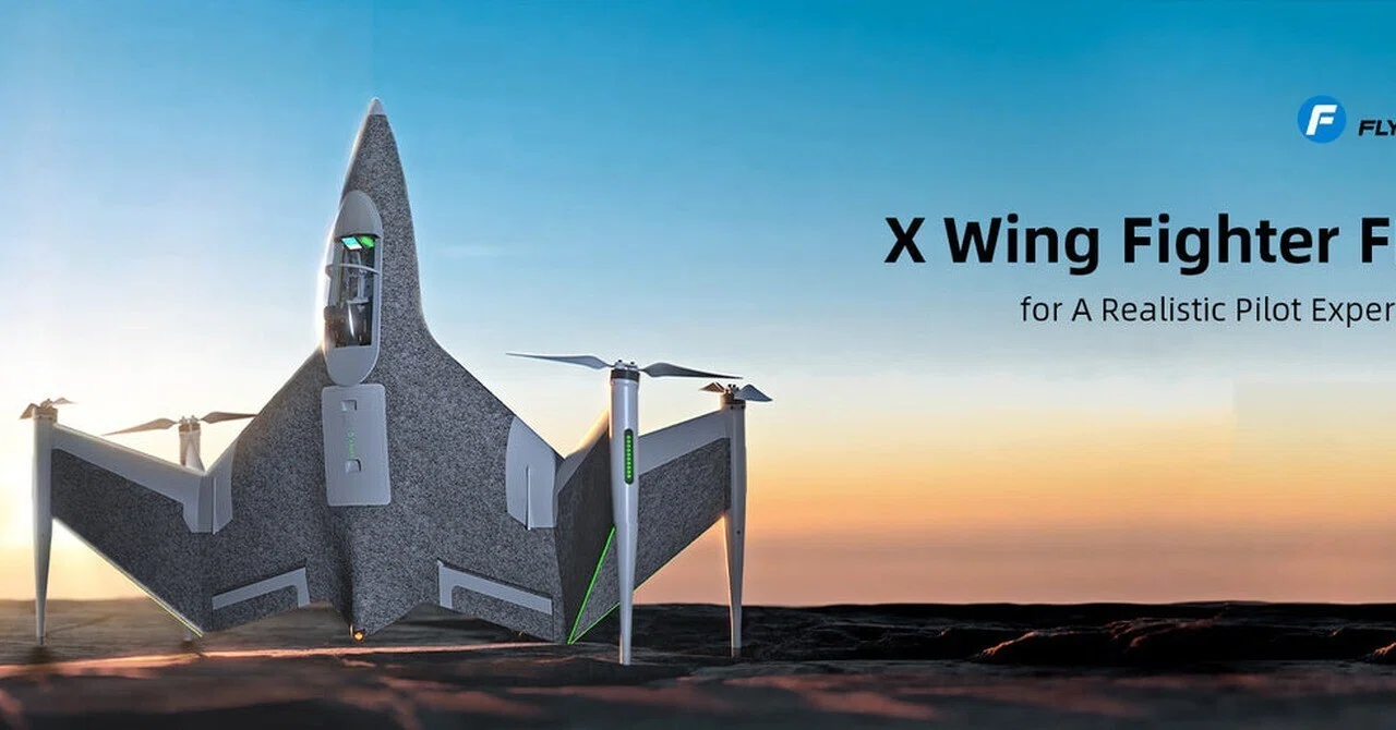 Defying Conventional Wisdom: The 'Flywing X-Wing Fighter FPV'—The ...