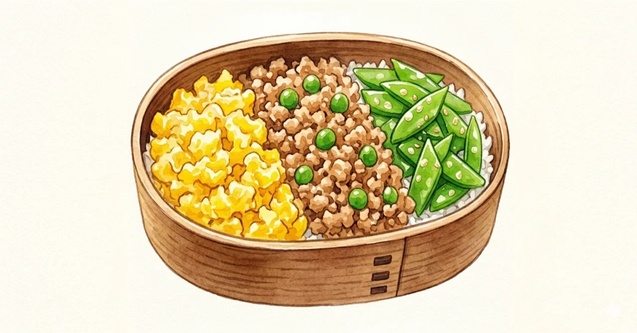 【みんなのフォトギャラリー】三色丼｜masa｜つれづれ、40代の暮らし