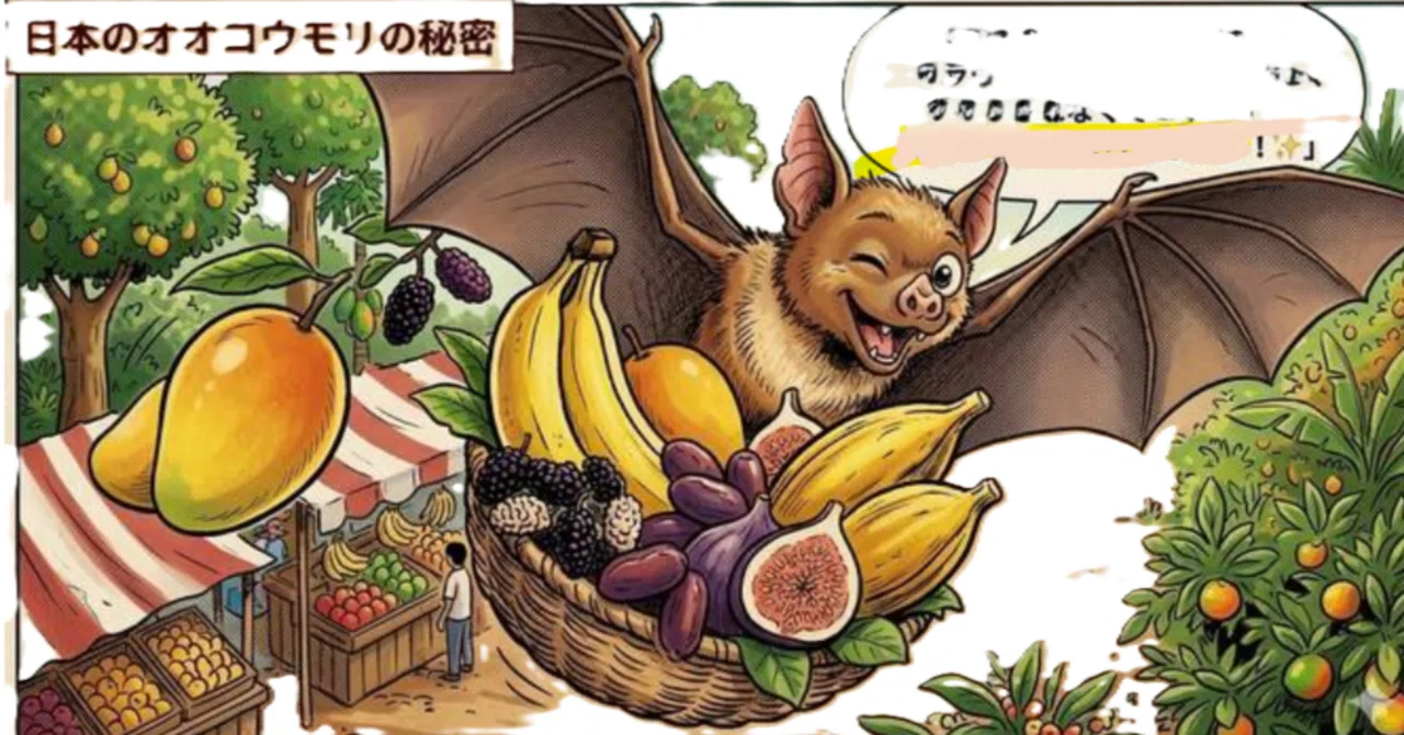 日本にいるフルーツコウモリは危険なウイルスを持っていますか？｜Dr Pilon (パイロン先生)