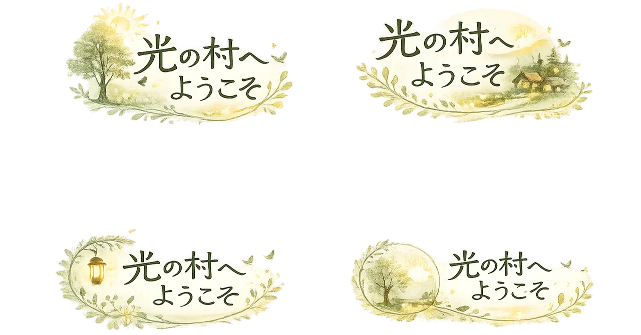 『光の村へようこそ』改訂版を楽天Koboで出版しました！｜KenNel（ケンネル）