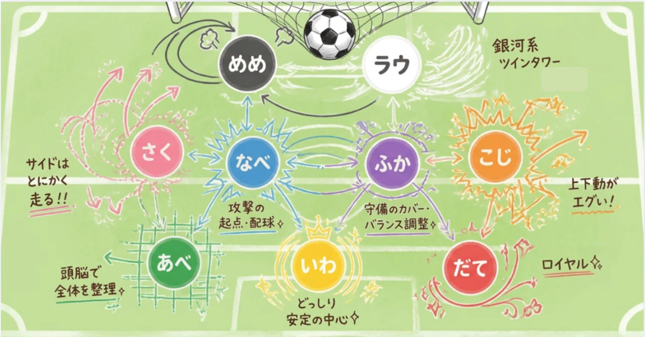 What if Snow Man played soccer with 9 people? [3 Delusional Formations ...