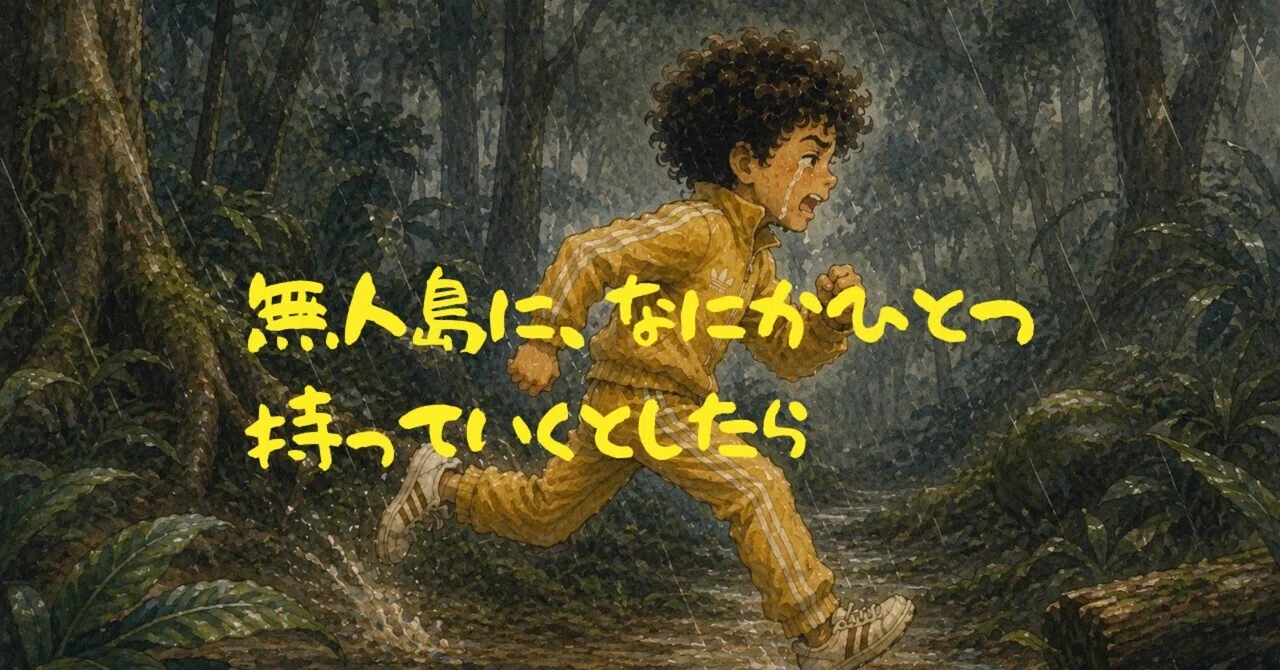 【エッセイ ️連作短編】🖐️無人島に、なにかひとつ持っていくとしたら｜どこかにあるはず日記