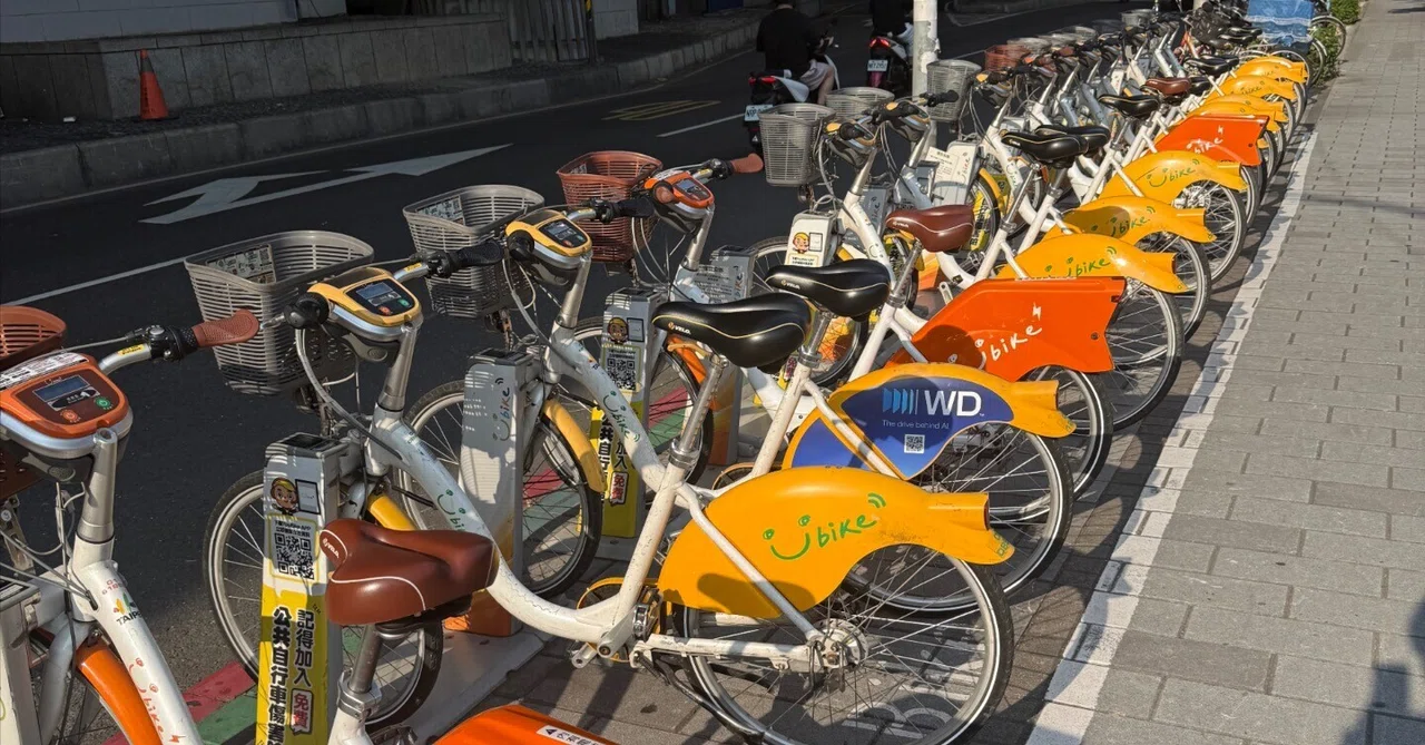 台湾旅行の移動はこれ！YouBike（ユーバイク）を賢く使って旅の質を上げるコツ🚲｜Massy's Notes | まっしー