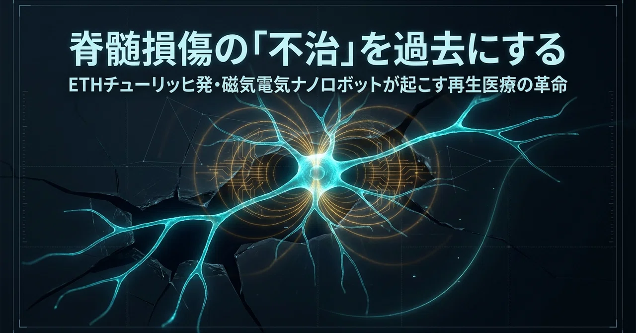 Making 'Incurable' Spinal Cord Injury a Thing of the Past: The ...