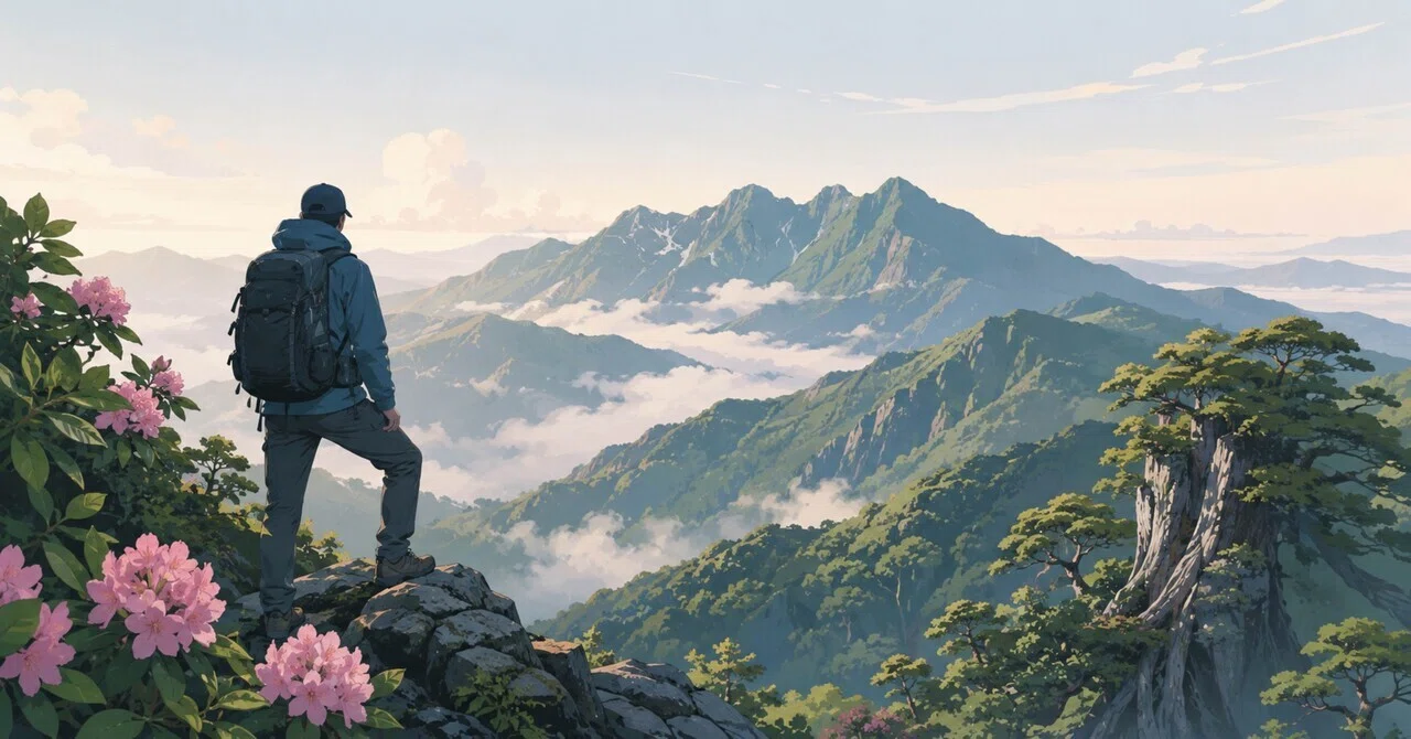 The Stair-Climbing Man Goes to Yakushima.｜うちむら