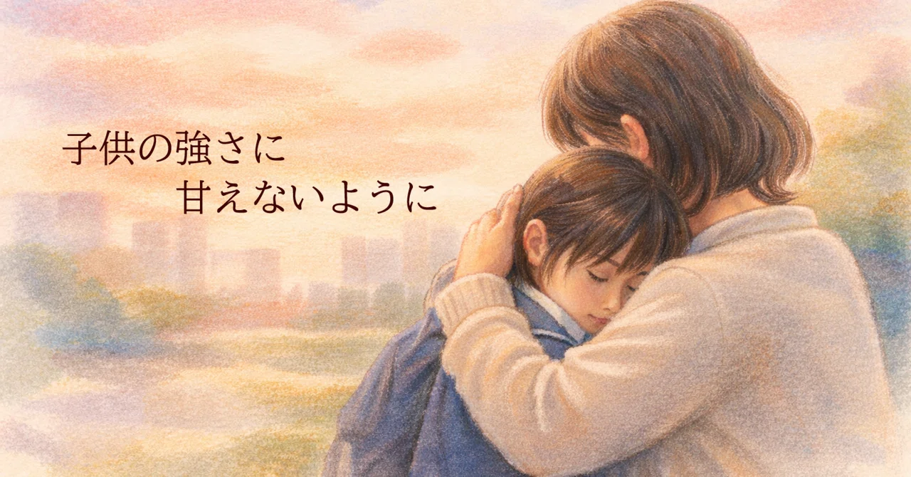子どもの強さに甘えないように｜restart_design