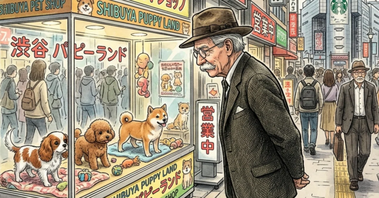 If Albert Schweitzer Visited a Pet Shop in Tokyo｜哲学老人