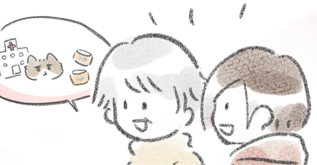 #150 ちいちゃん漫画⑭と猫遭遇メモ、ハチ情報｜nalu