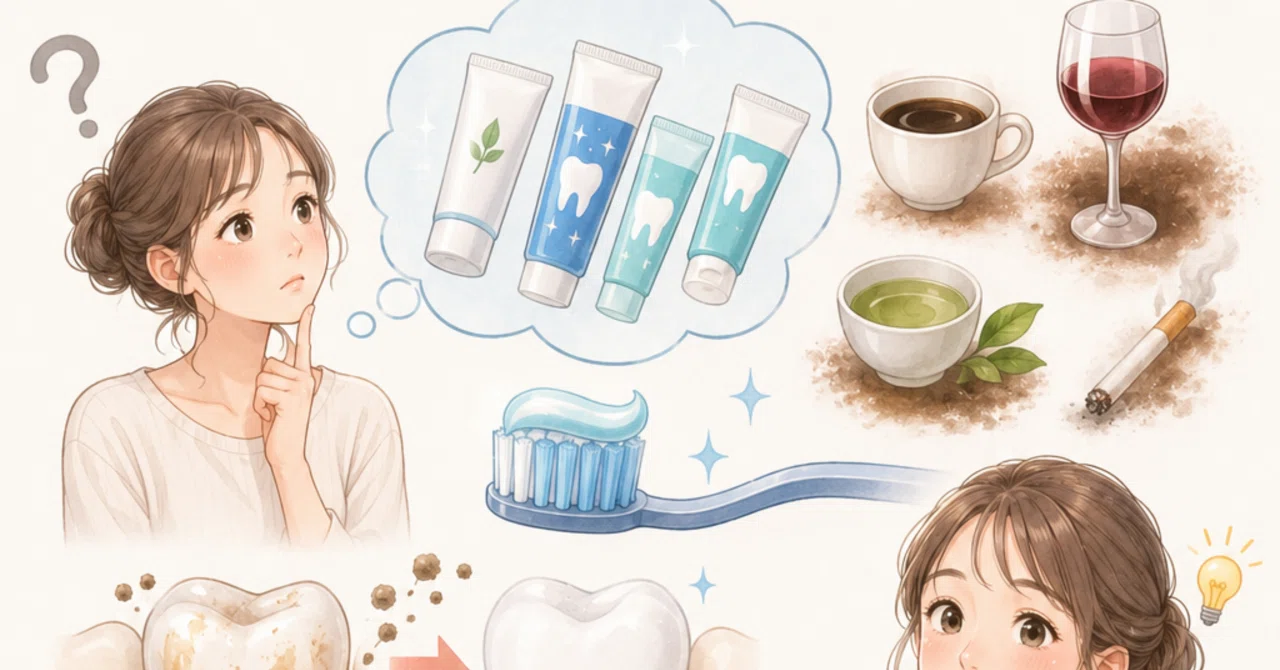 なんでホワイトニング歯磨き粉で歯は白くならないの！？💦｜山本あんな