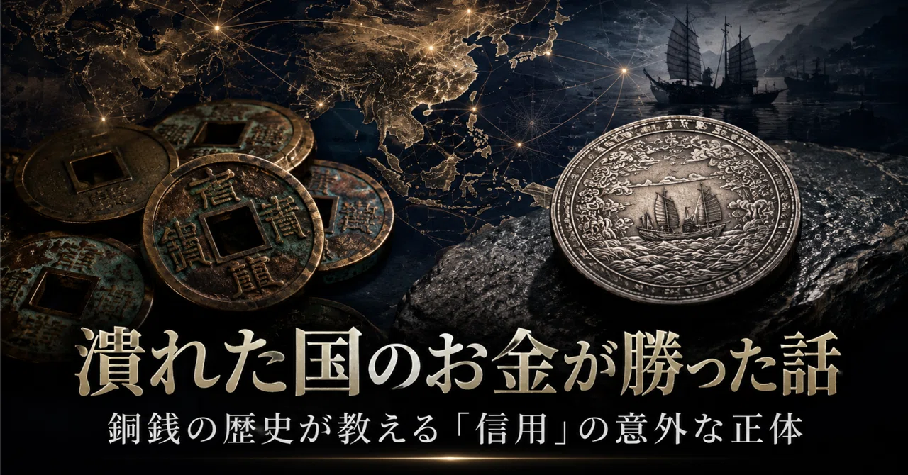 潰れた国のお金が勝った話。 〜銅銭の歴史が教える「信用」の意外な正体〜｜足立 晋平 ｜（株）スプリングボード 代表 ｜（著）リーダー1年目から ...