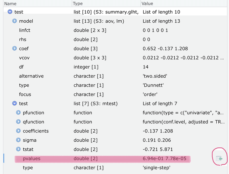 【R言語】多群比較検定結果のフォーマット統一する②Dunnett検定編｜eiko_programming