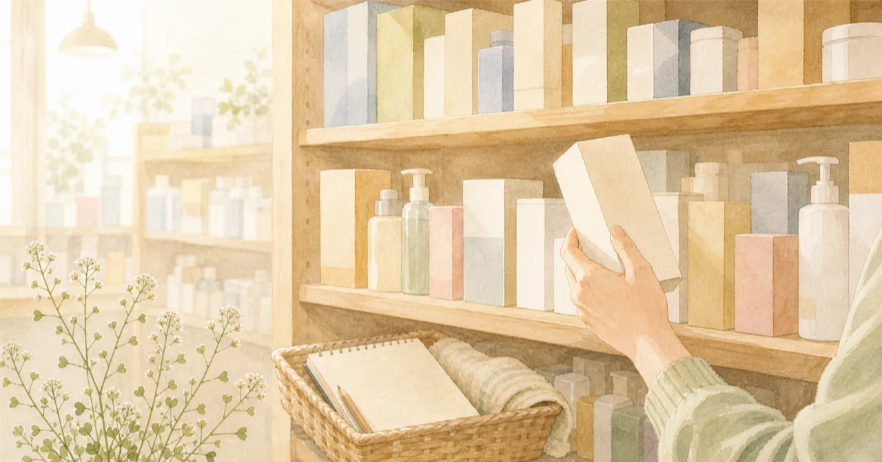 はじめまして、なずなです ― 「棚の前で迷う時間」を減らしたくて、ここを始めました｜なずな｜元ドラッグストア薬剤師ママ