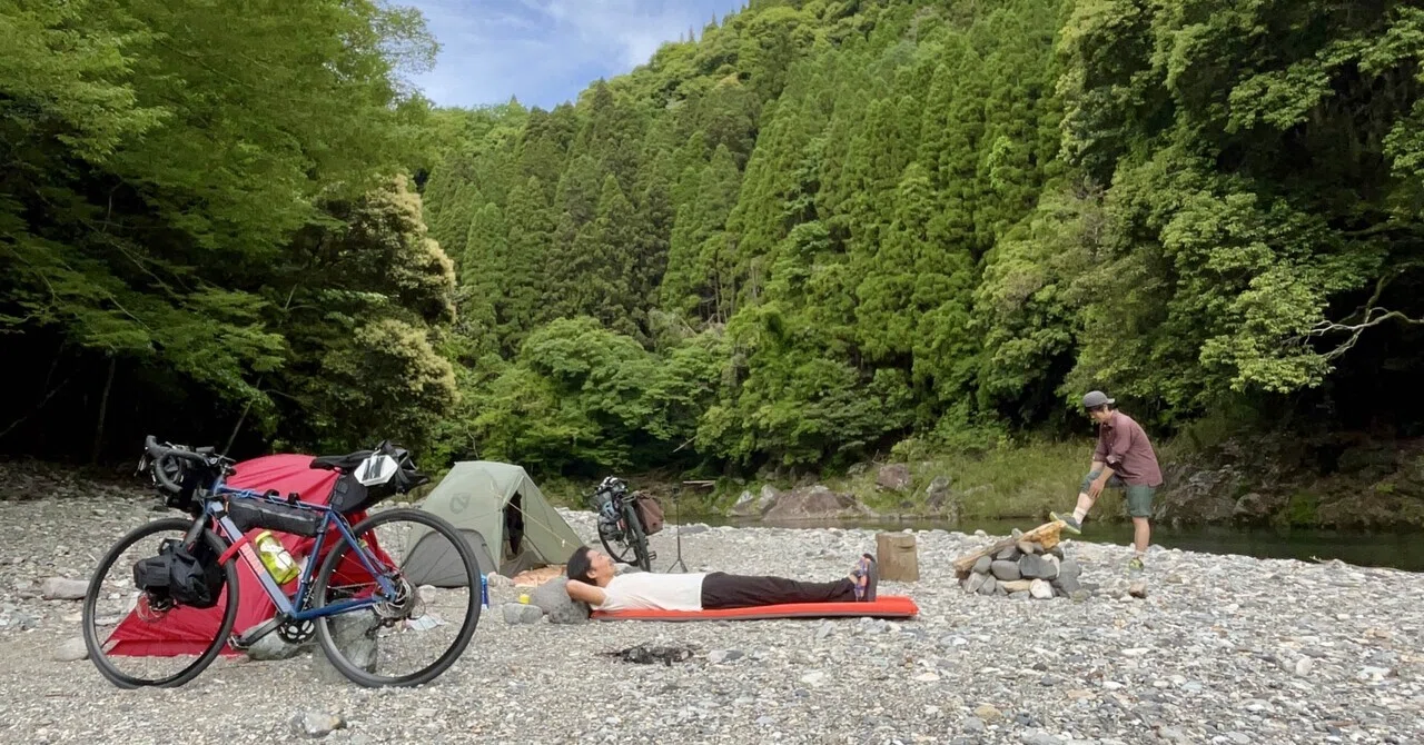 世界を旅するノマドのバイクパッキング装備（豊後大野＆竹田の旅編）｜ATSUSHI｜NATURAL CARAVAN