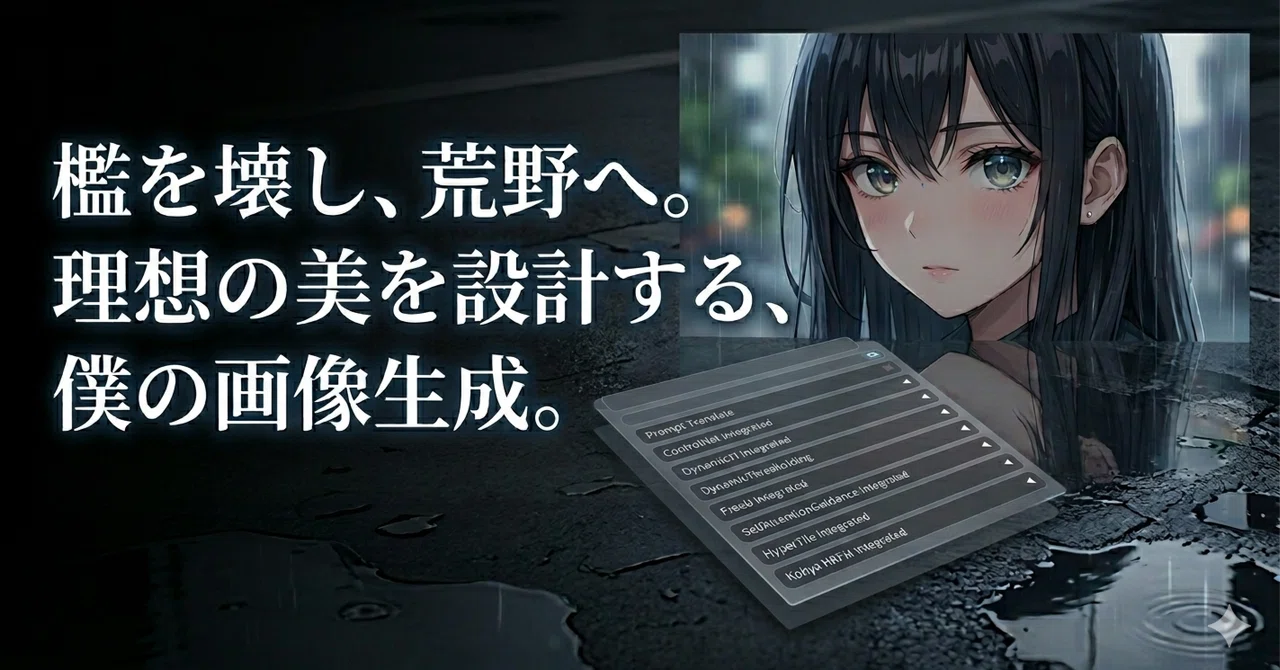『無料 画像生成』と検索したあの日から、僕は「檻」を壊す旅に出た。｜四葉亭亞斗
