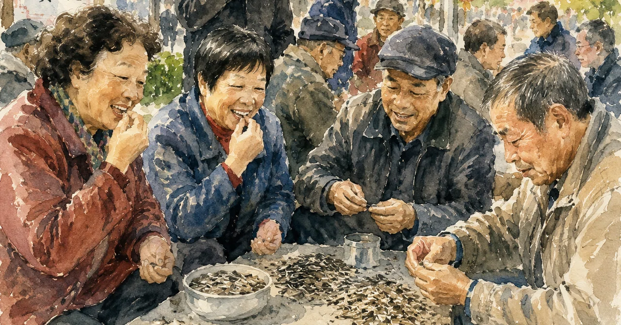 26年前の中国風景（5）— ひまわりの種｜Dr. Yun