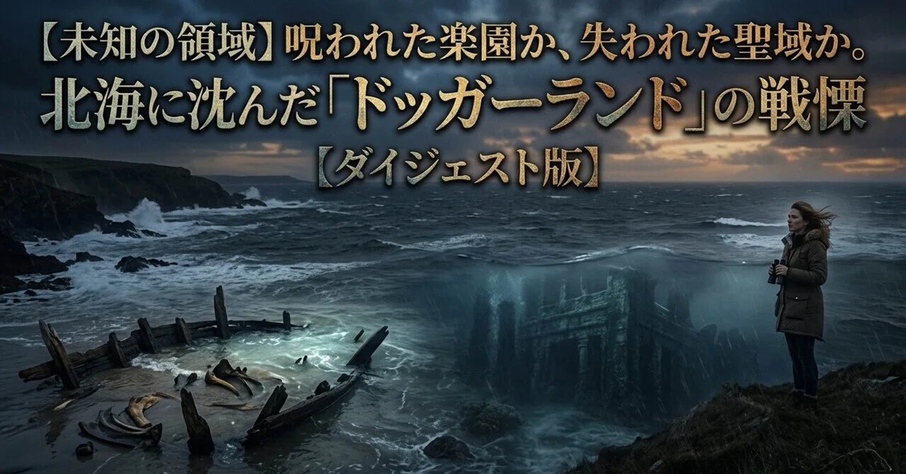 【未知の領域】呪われた楽園か、失われた聖域か。北海に沈んだ「ドッガーランド」の戦慄【ダイジェスト版】｜Daily Occult News