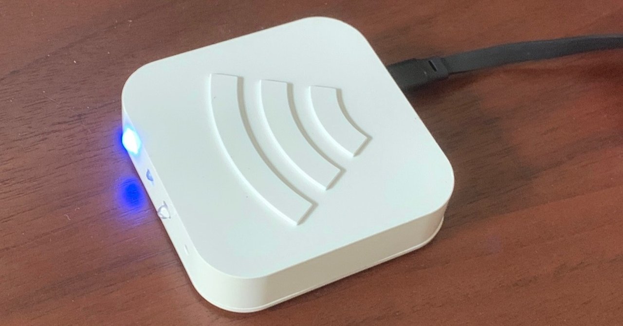 IRKitでiPhoneから家電を操作する｜たくみ