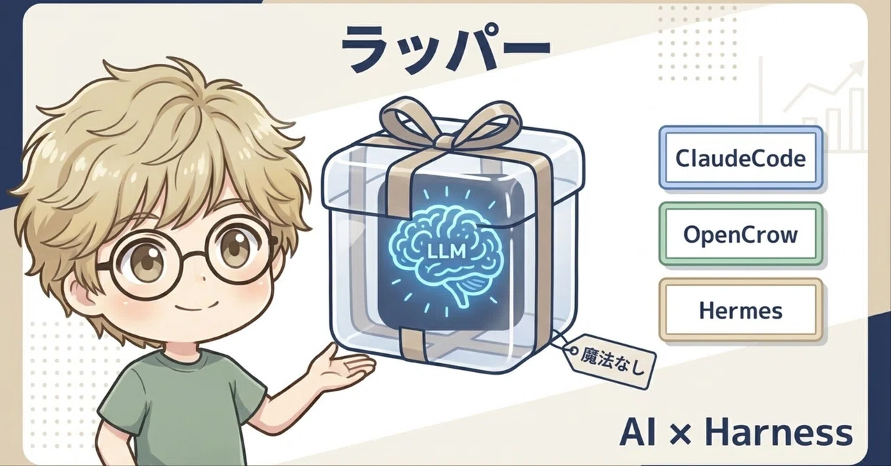 「AI社員」に魔法はない。OpenClawもHermesも結局ラッパー｜タマキ ユウスケ|AIエージェント