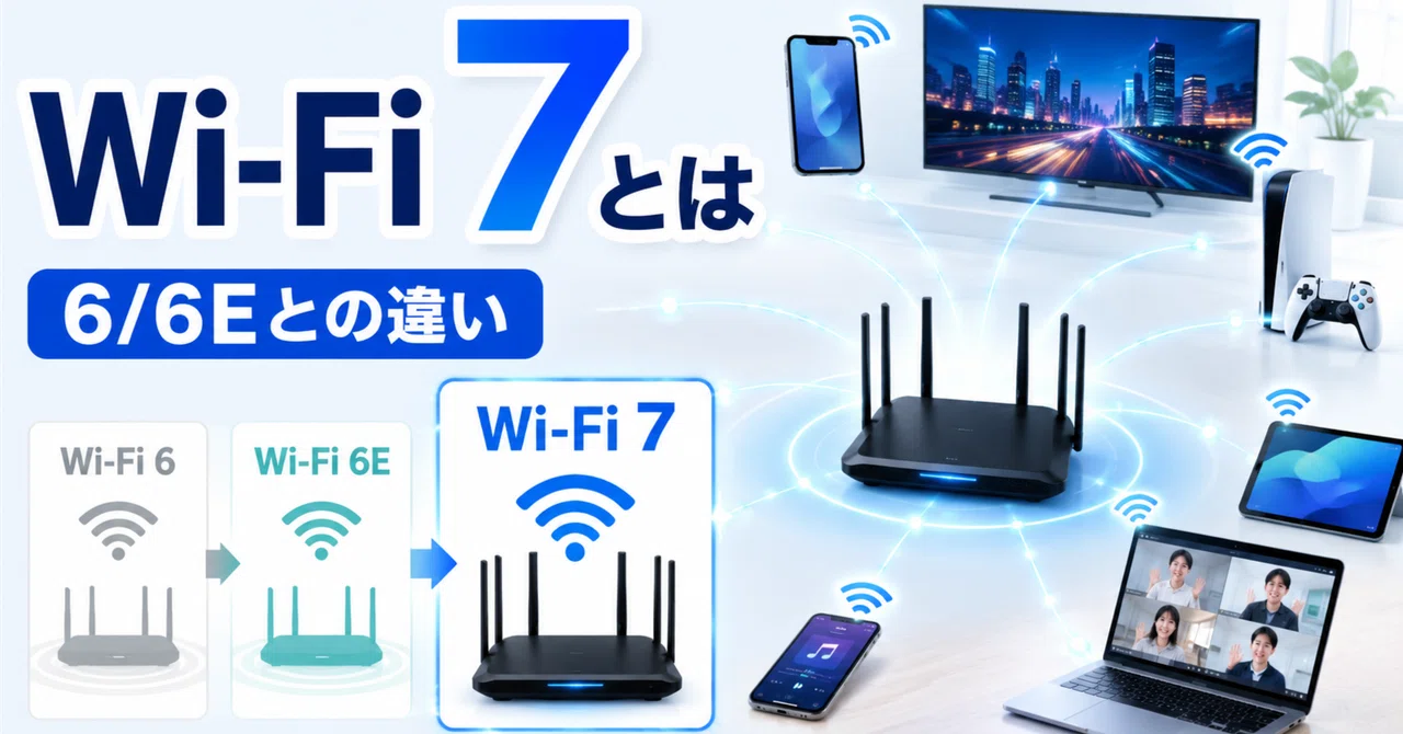 What is Wi-Fi 7 | Differences and Use Cases｜まさみアンテナ